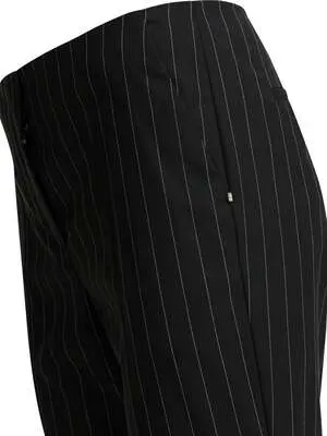 Max Mara Pinstripe Virgin Wool Trousers