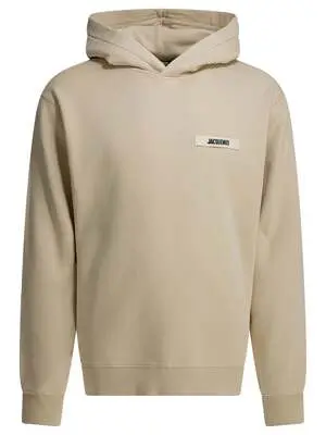 Jacquemus Gros Grain Hoodie - Beige