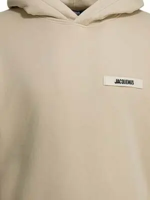 Jacquemus Gros Grain Hoodie - Beige
