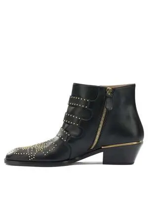 Chloé Susanna Ankle Boots - Black