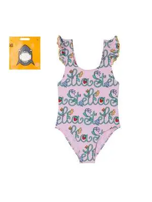 Stella McCartney Logo One-piece - Multicolour