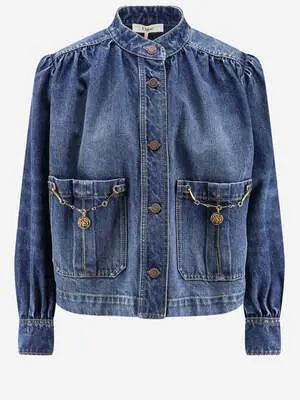Chloé Ruffle Collar Jacket