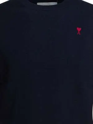 Ami Crewneck Merino Wool Sweater