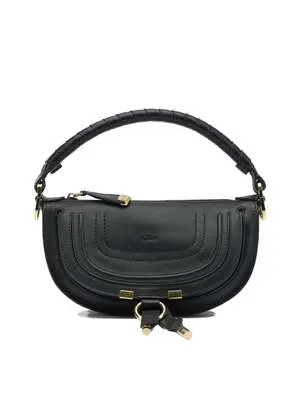 Chloé Small 'marcie' Shoulder Bag - Black