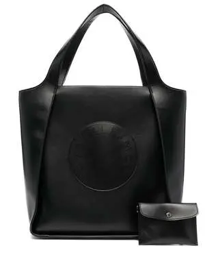 Stella McCartney Perforated Logo Tote Bag - Black