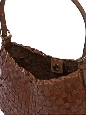 Dragon Diffusion Hobo Salvage Medium Shoulder Bag - Brown