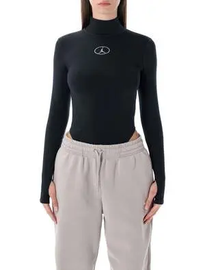 JORDAN Long-sleeve Bodysuit - Black