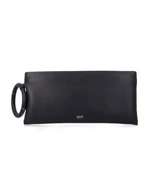 TOM FORD Aura Nappa Leather Clutch