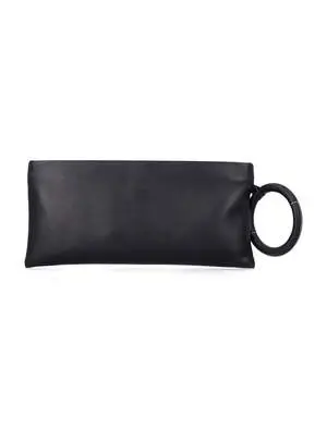 TOM FORD Aura Nappa Leather Clutch