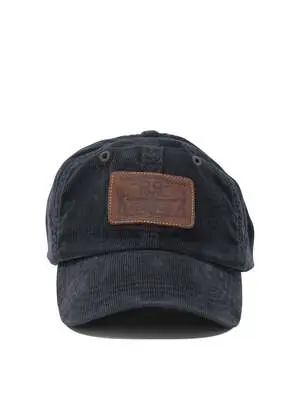Ralph Lauren Ribbed Velvet Trucker Cap - Black