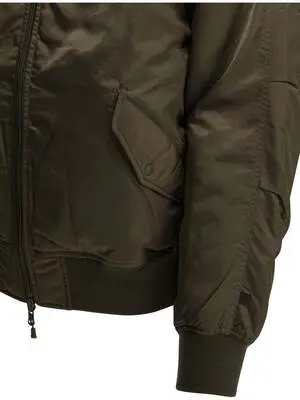 DAIWA PIER39 Reversible Nylon Bomber Jacket - Brown