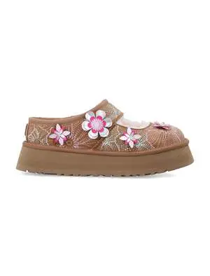 UGG Floral Embellished Flat Shoes
