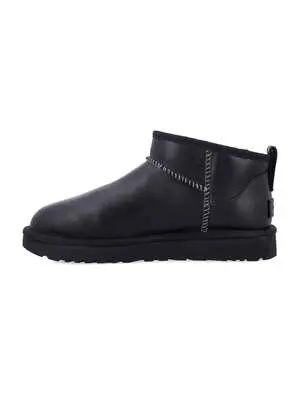 UGG Classic Ultra Mini Leather Regenerated Boots