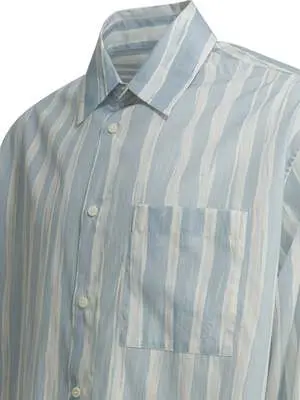 Jacquemus Striped Cotton Shirt