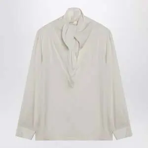 Max Mara Silk Charmeuse Blouse