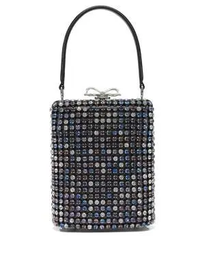 SELF-PORTRAIT Mini Multi Crystal Handbag