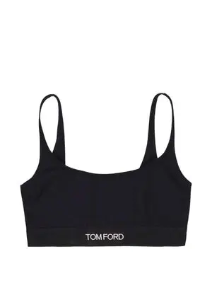 TOM FORD Logo Bralette - Black