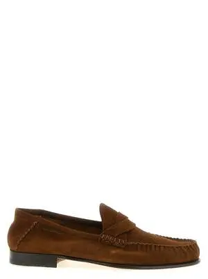 Tom Ford Contrast Stitching Loafers