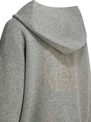 Max Mara Wool And Cashmere Zipper Sweater