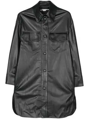 Women's Leather Overshirts