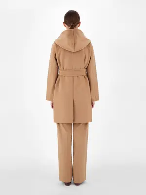 Max Mara Rialto Wool Robe Coat - Cammello