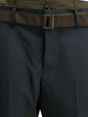 Sacai X Suiting Formal Shorts