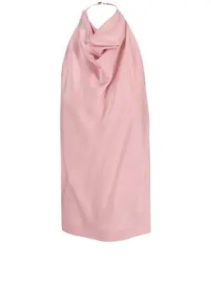 Stella McCartney Satin Halterneck Top