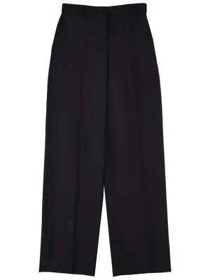 Stella McCartney Canvas Tailoring Loose Trousers - Black