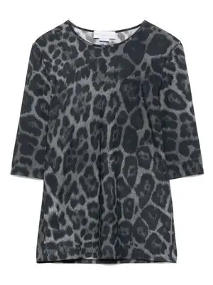 Stella McCartney Leopard Print Top