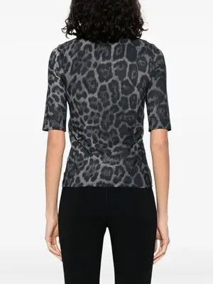 Stella McCartney Leopard Print Top