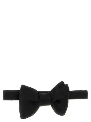 TOM FORD Silk Bow Tie - Black