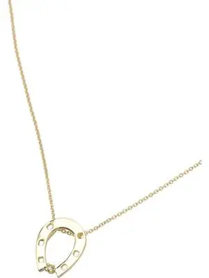 ALIITA Horseshoe Pendant Necklace - Gold