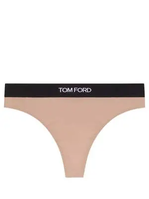 TOM FORD Thong With Logo - Pink