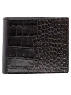 TOM FORD Leather Wallet - Brown
