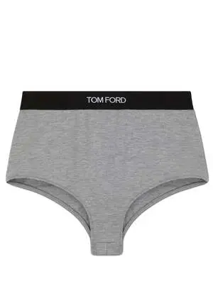 TOM FORD Briefs With Logo - Grey