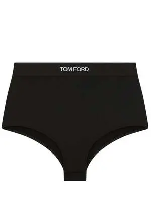 TOM FORD Briefs With Logo - Black