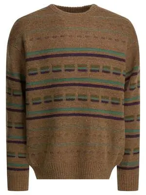 BEAMS Striped Knitwear