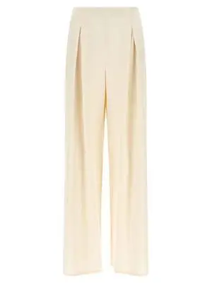 Max Mara Silk Wide Leg Pants
