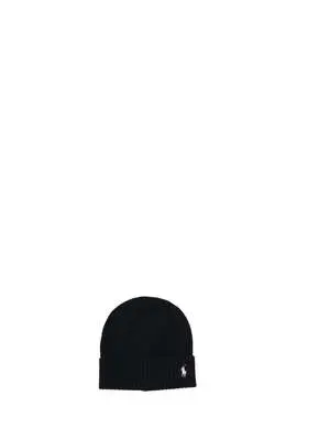 Ralph Lauren Cable-knit Beanie - Black