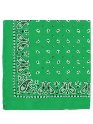 Ralph Lauren Icons Bandna Scarf Square - Green