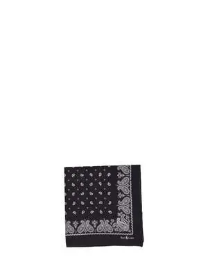 Ralph Lauren Icon Bandana Scarf Square - Polo Black