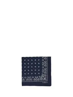 Ralph Lauren Icon Bandana Scarf Infinity - Hunter Navy