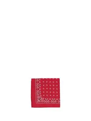 Ralph Lauren Icons Bandna Scarf Square - Red