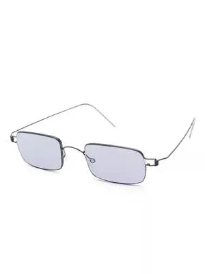 LINDBERG Rimless Rectangle-frame Sunglasses