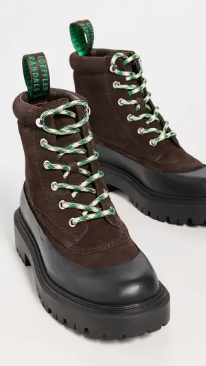 LOEFFLER RANDALL Lace-up Weather Boots