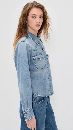 LE JEAN Martha Denim Shirt