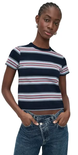 DAZE Zuma Striped Short Sleeve Tee