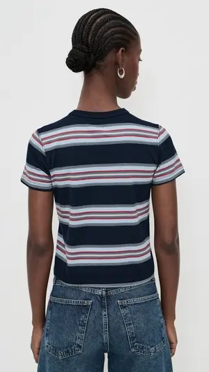 DAZE Zuma Striped Short Sleeve Tee