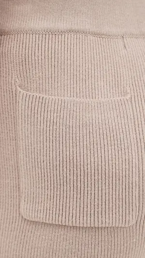 English Factory Knit Pants - Taupe