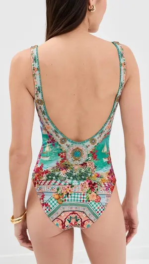 Camilla Printed One-piece Swimsuit